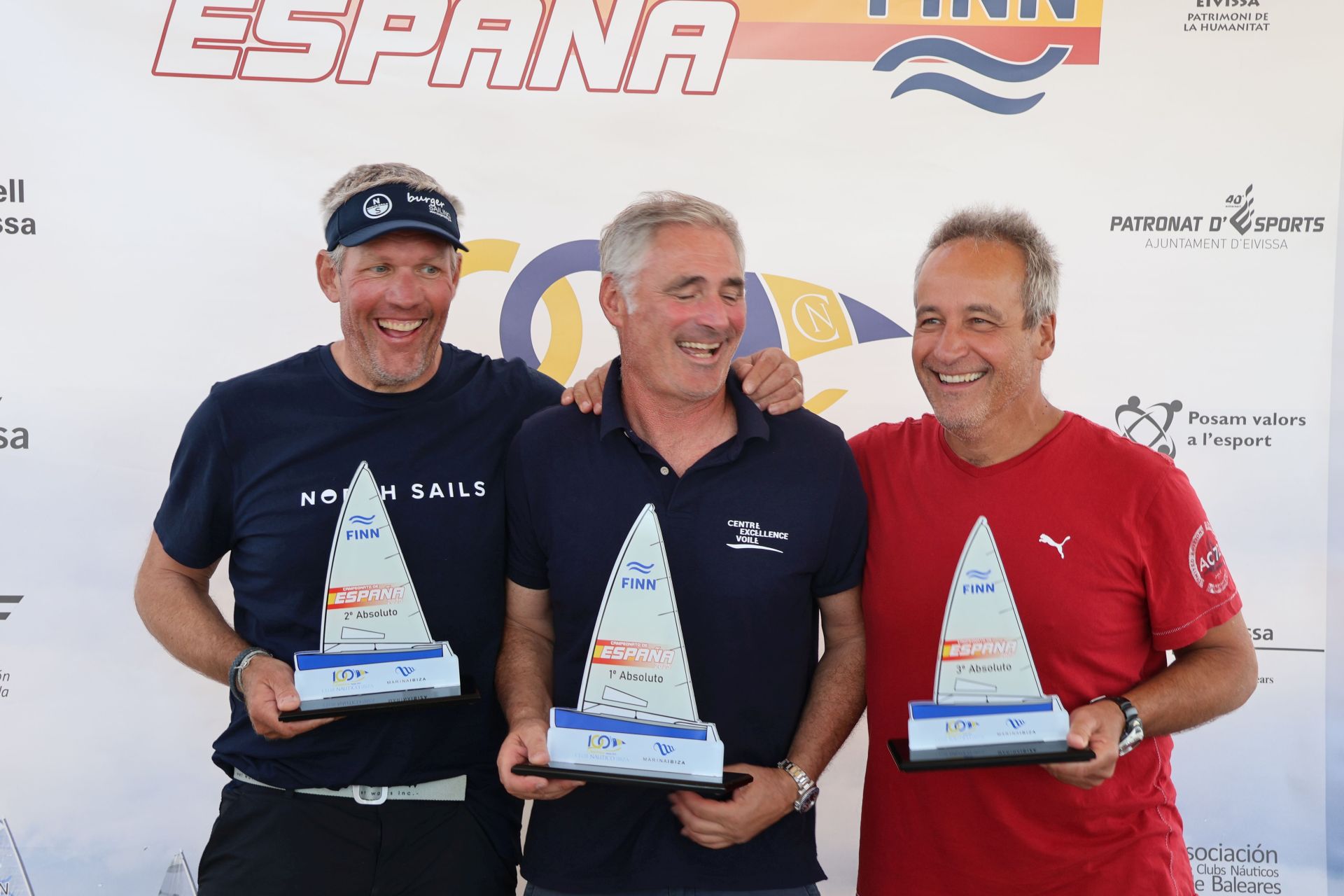 The Club Náutico Ibiza crowns Laurent Hay as Finn’s class absolute winner