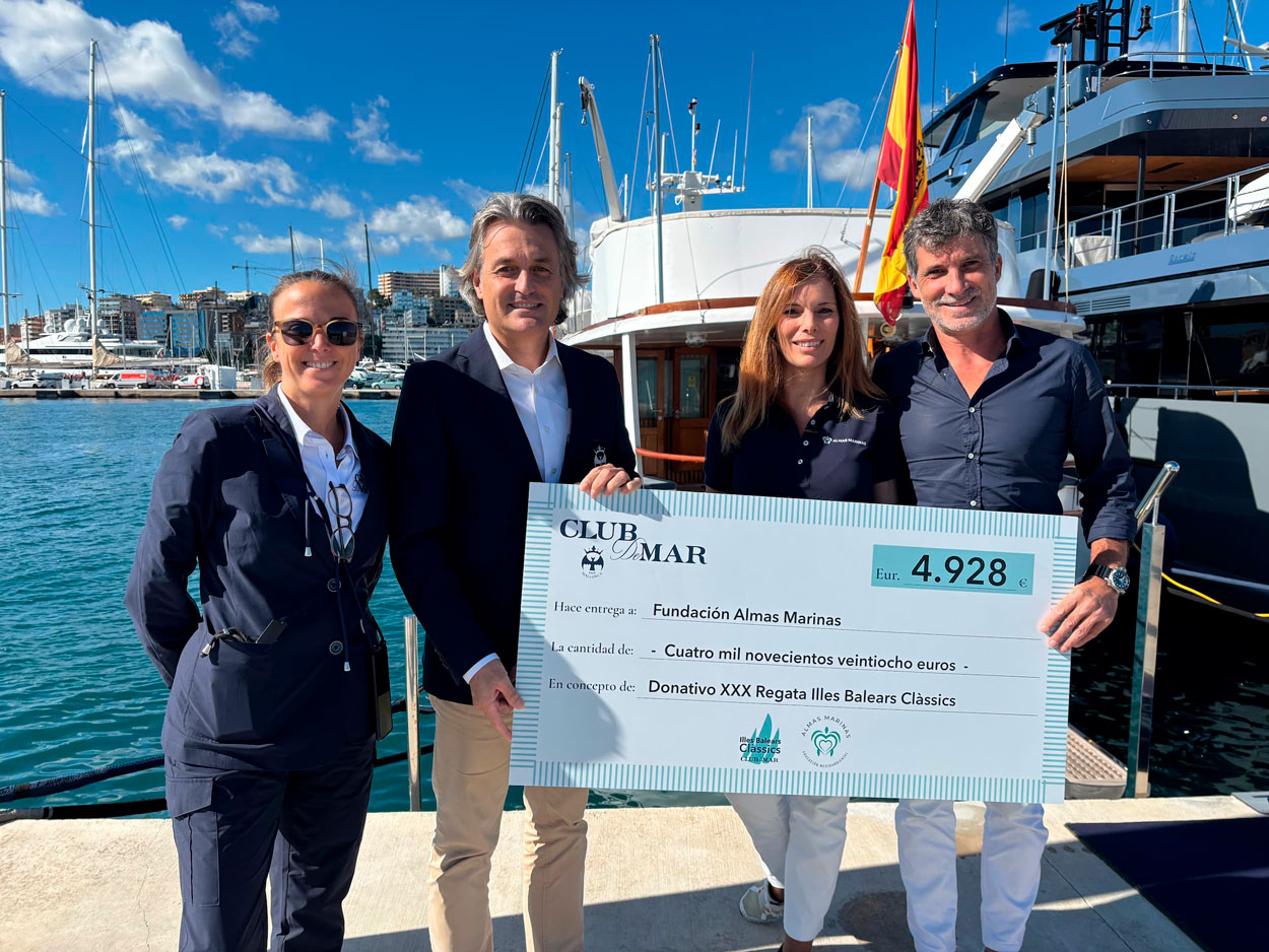 El Club de Mar-Mallorca entrega un donativo de casi 5.000 euros a la ...